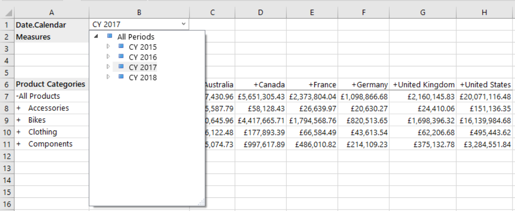 Get started in Anaplan XL Reporting | Anapedia